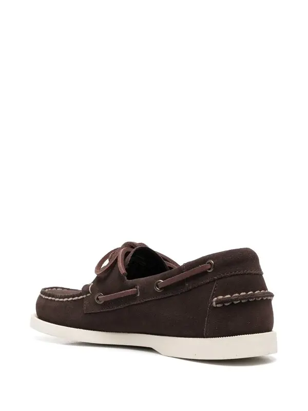 SEBAGO Portland Flesh Out Boat Loafers - Brown