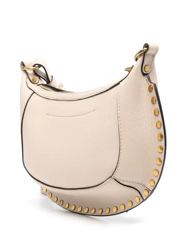 Isabel Marant Étoile Oskan Moon Leather Shoulder Bag - Neutrals