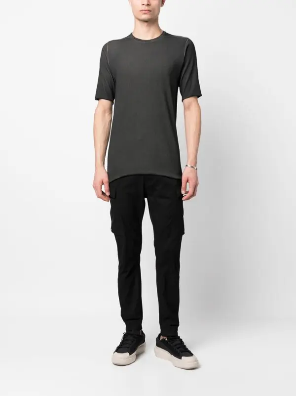 ISAAC SELLAM EXPERIENCE Faded-effect Organic-cotton T-shirt