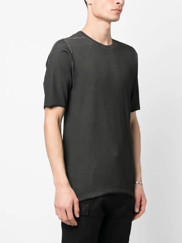 ISAAC SELLAM EXPERIENCE Faded-effect Organic-cotton T-shirt