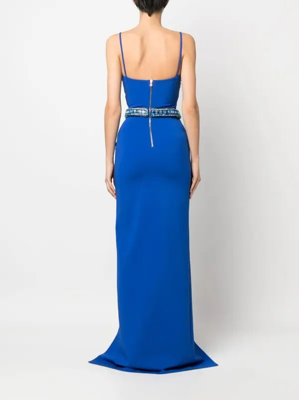 balmain blue body dress Balmain 'Egyptian' dress Resort 2023  Les Merveilles De Babellou
