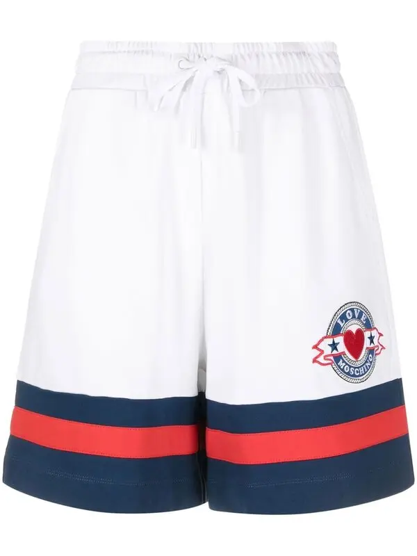 Moschino Stripe-detail Shorts