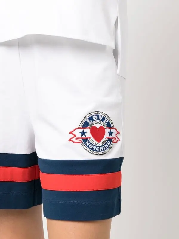 Moschino Stripe-detail Shorts