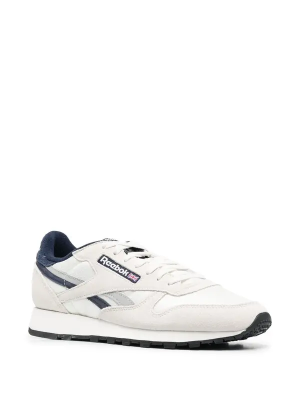 REEBOK Logo-patch Low-top Sneakers - White