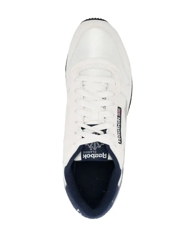 REEBOK Logo-patch Low-top Sneakers - White