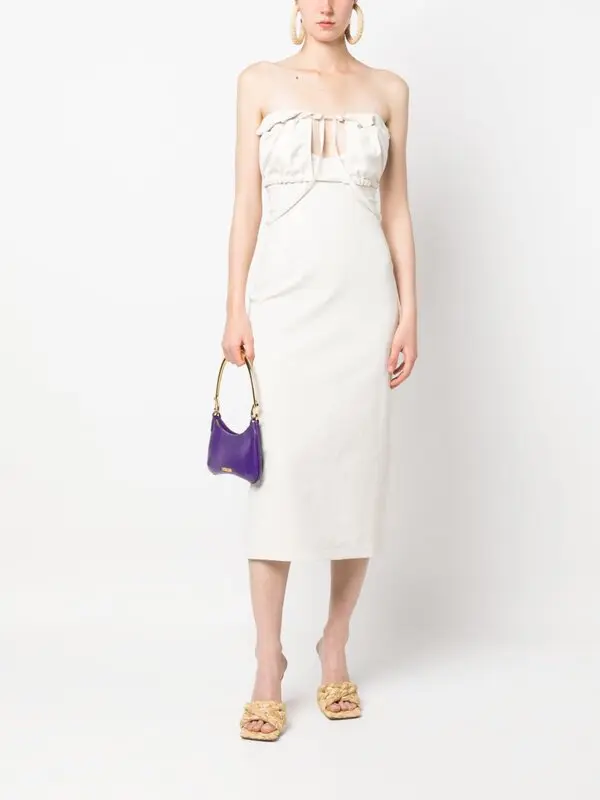 Jacquemus Tailored Strapless Dress