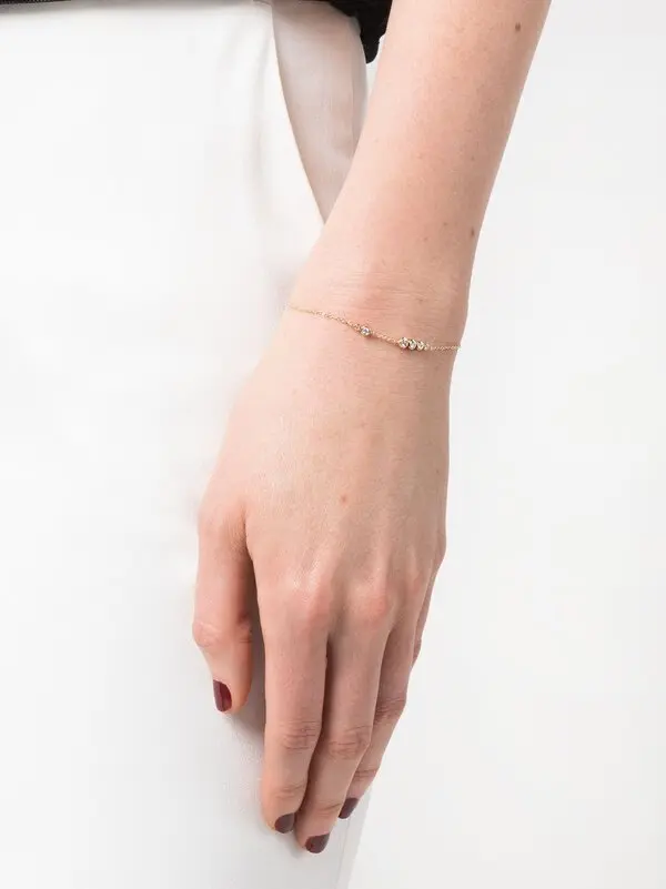 MARIA BLACK 14kt Yellow Mae Diamond Bracelet - Gold