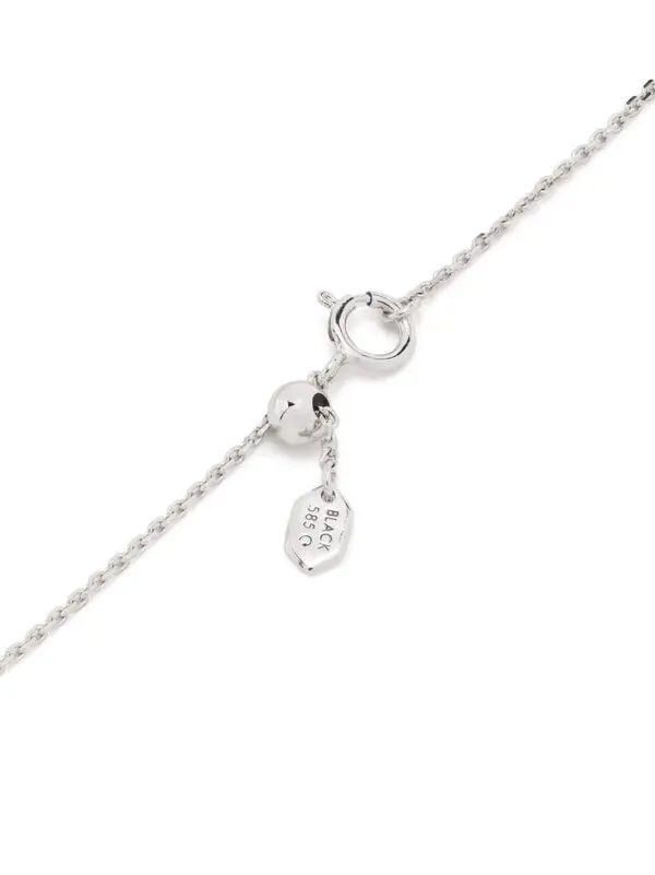 MARIA BLACK 14kt White Gold Diamond Mae Bracelet - Silver