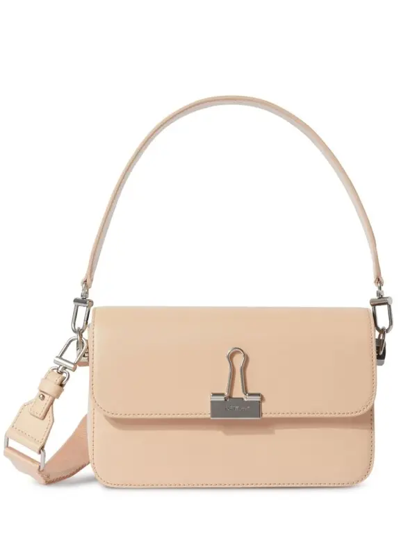 Off-White Binder Shoulder Bag - Neutrals