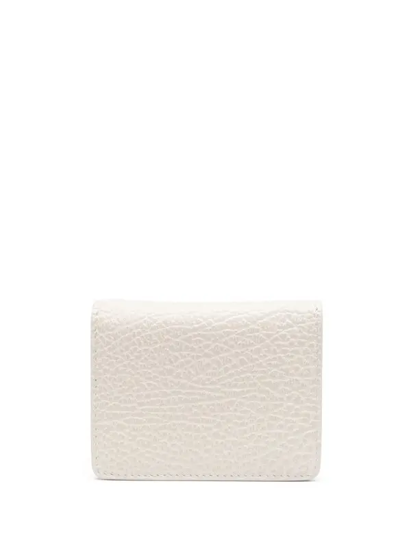 MAISON MARGIELA Four-stitch Leather Card Holder - Neutrals