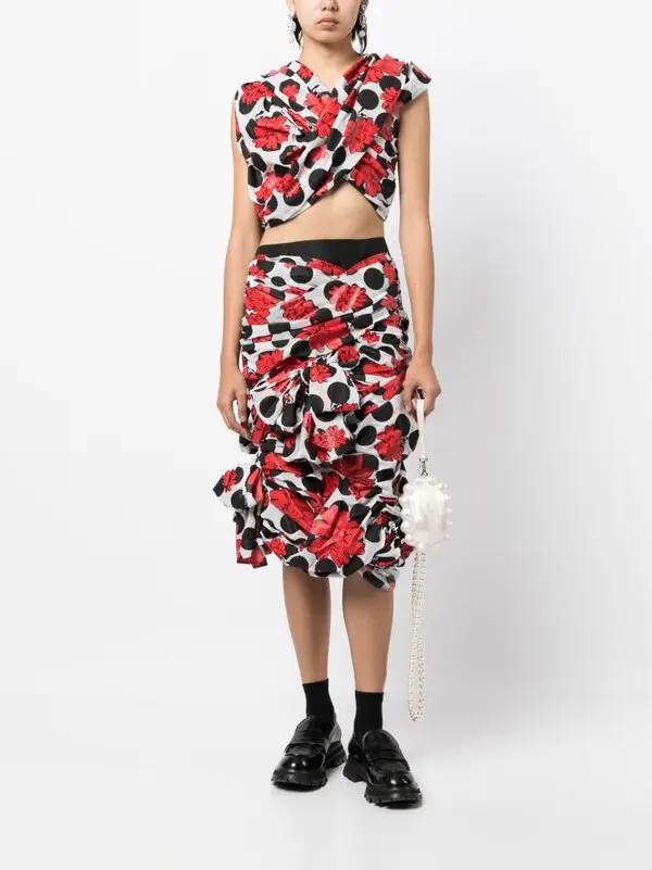 COMME DES GARÇONS TAO X Shun Sudo Bow-detailed Blouse