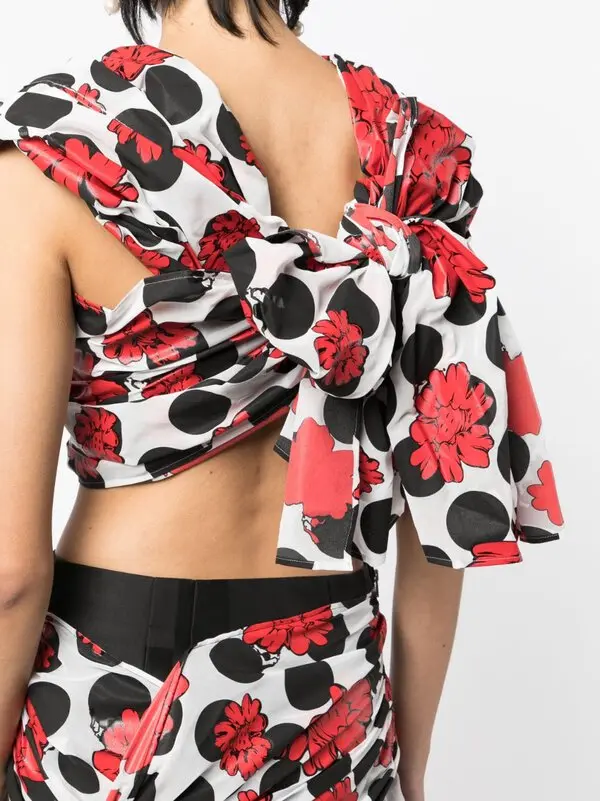 COMME DES GARÇONS TAO X Shun Sudo Bow-detailed Blouse