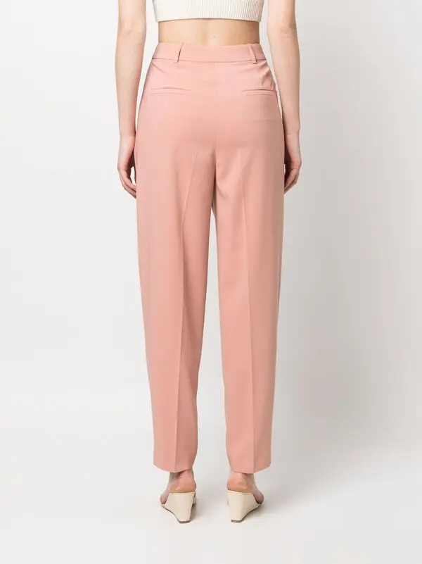 Pinko High-waisted Tapered Trousers