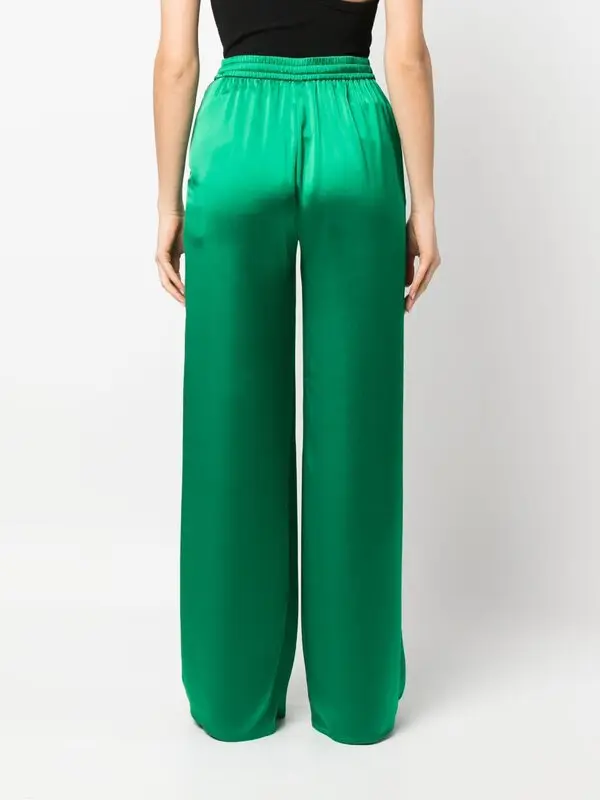 Herno Drawstring-waist Straight-leg Trousers - Green