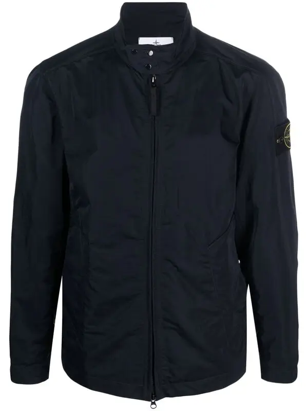Stone Island Compass-patch Long-sleeved Jacket