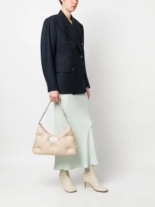 MAISON MARGIELA Medium Glam Slam Shoulder Bag - Neutrals