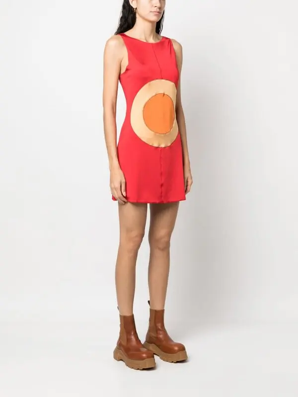 Marni Boat-neck Sleeveless Dress