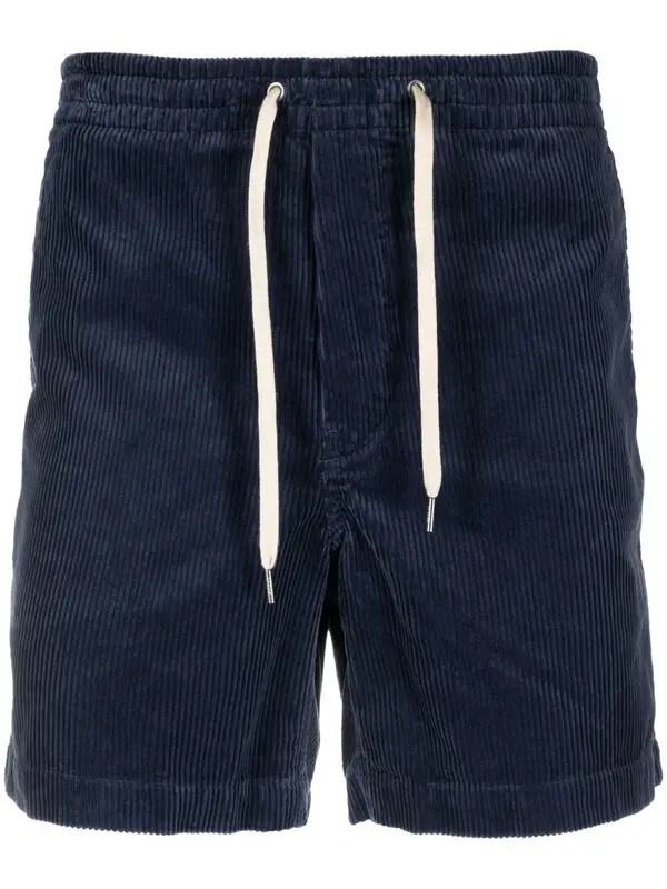 Ralph Lauren Corduroy Drawstring Shorts - Blue