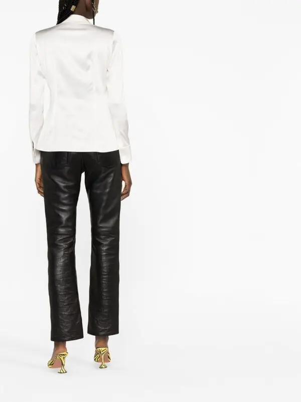 Dolce & Gabbana Long-sleeve Silk Shirt