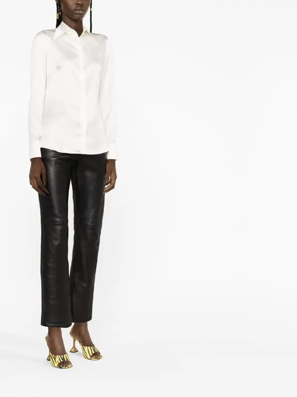 Dolce & Gabbana Long-sleeve Silk Shirt