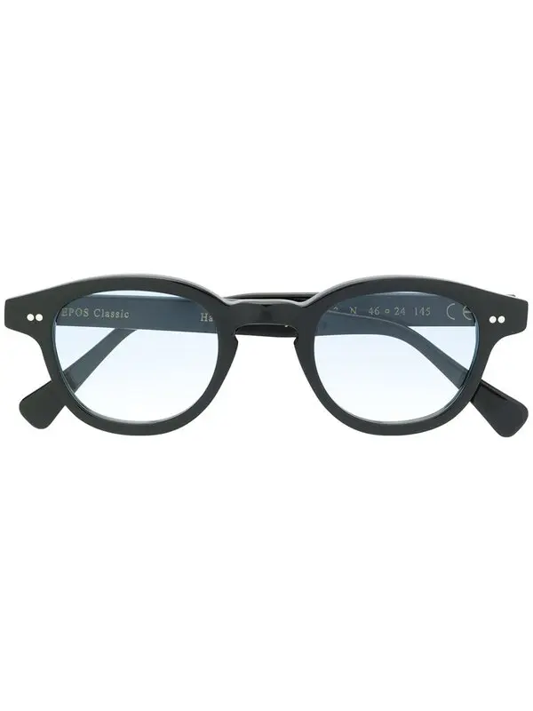 EPOS Round Frame Eyeglasses - Black