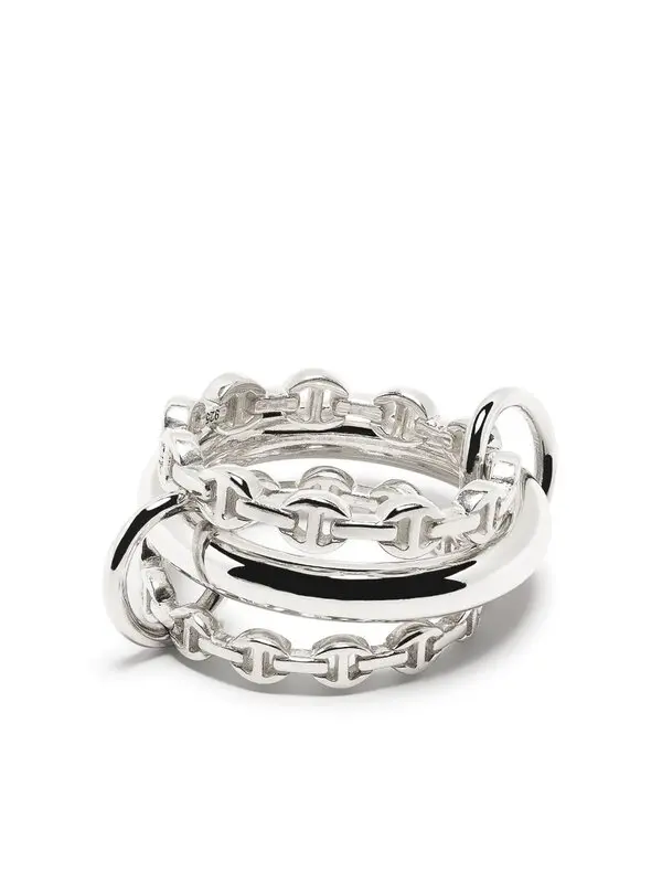 SPINELLI KILCOLLIN X Hoorsenbuhs Microdame Stack Ring - Silver