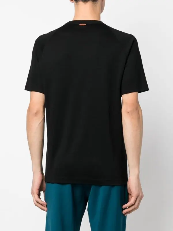 Zegna Short-sleeve Wool T-shirt