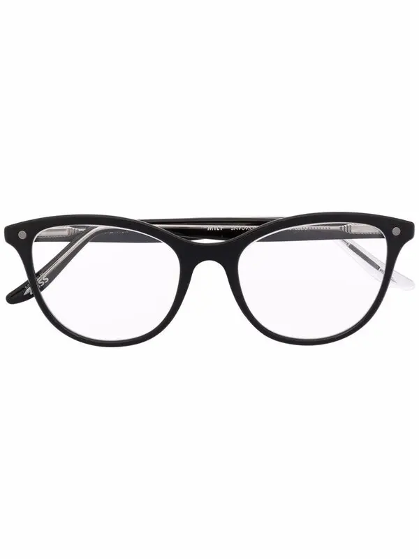 SNOB Clip-on Sunglasses - Black