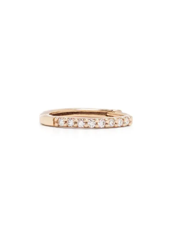 MARIA BLACK 14kt Yellow Lamarr 10 Huggie Earring