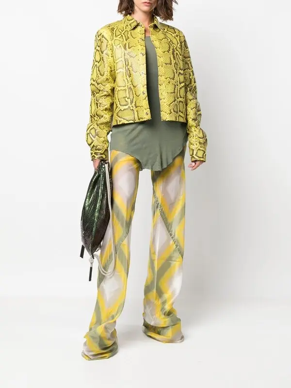 Rick Owens All-over Graphic-print Trousers