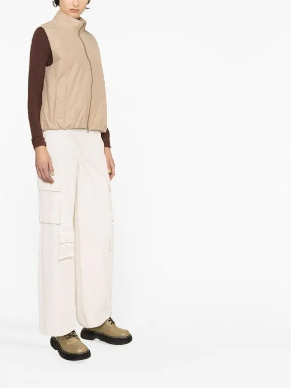 Brunello Cucinelli Layered Hooded Jacket