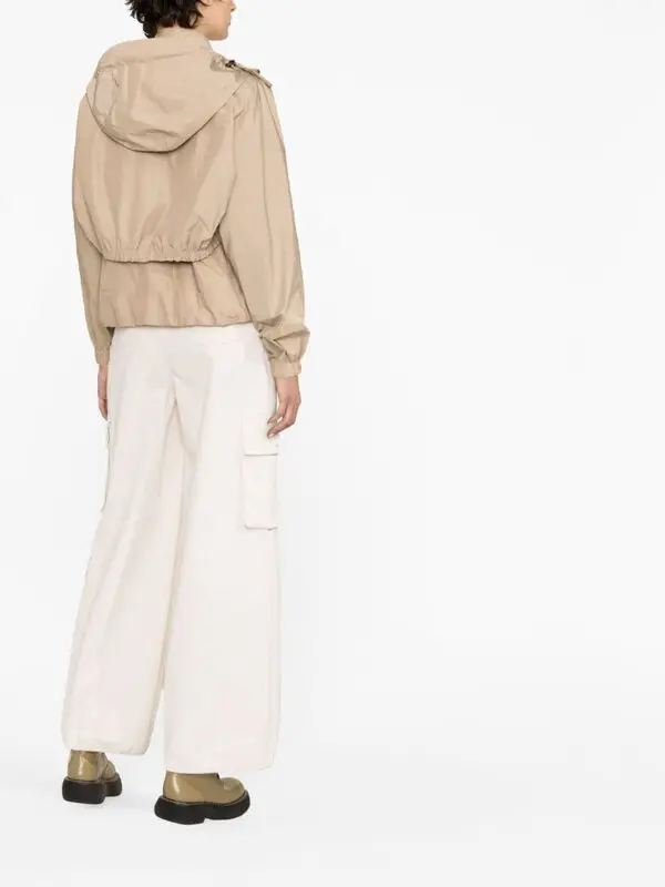 Brunello Cucinelli Layered Hooded Jacket