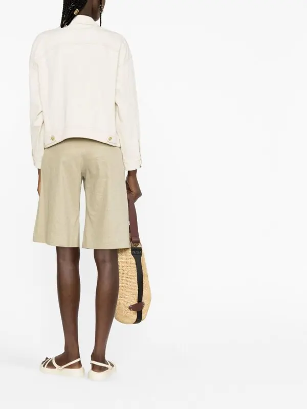 Brunello Cucinelli Button-fastening Denim Jacket - Neutrals