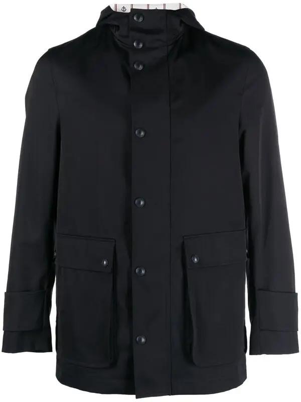 Thom Browne Hooded Parka Coat