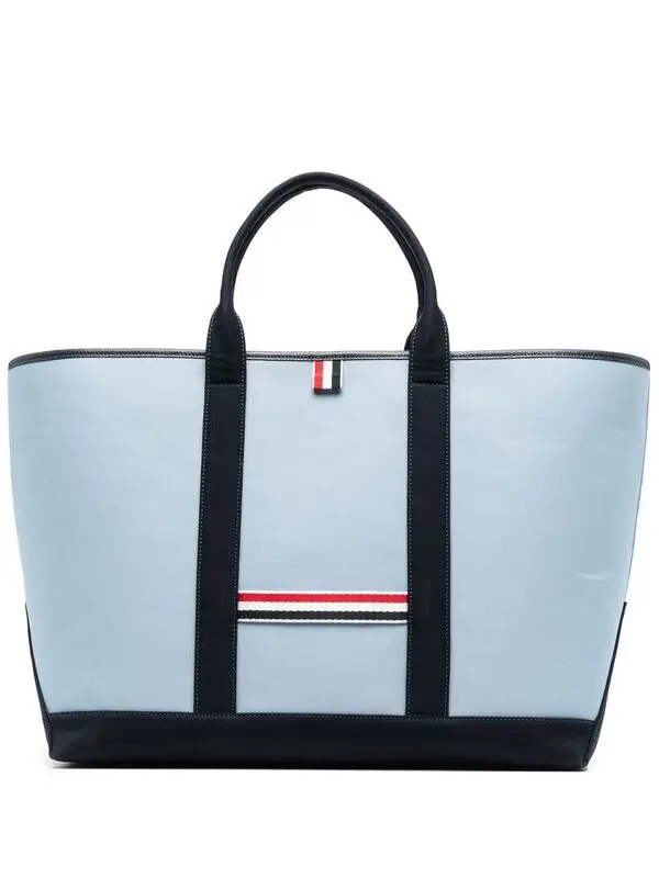 Thom Browne Medium Tool Tote - Blue