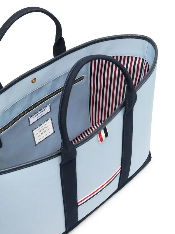 Thom Browne Medium Tool Tote - Blue
