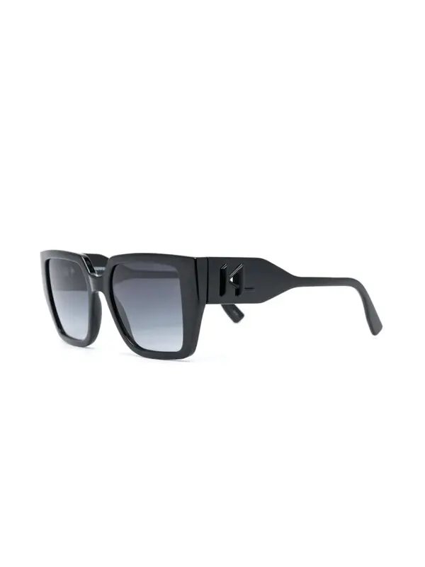 Karl Lagerfeld Tinted Square-frame Sunglasses - Black
