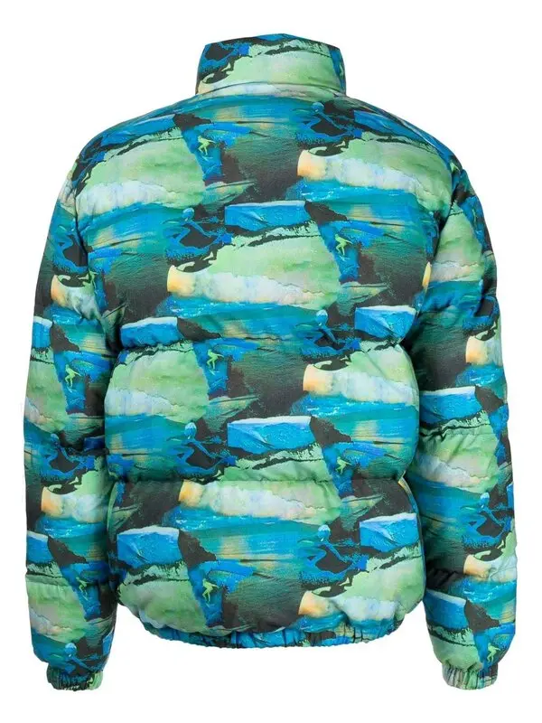 ERL Printed Quilted Puffer Jacket