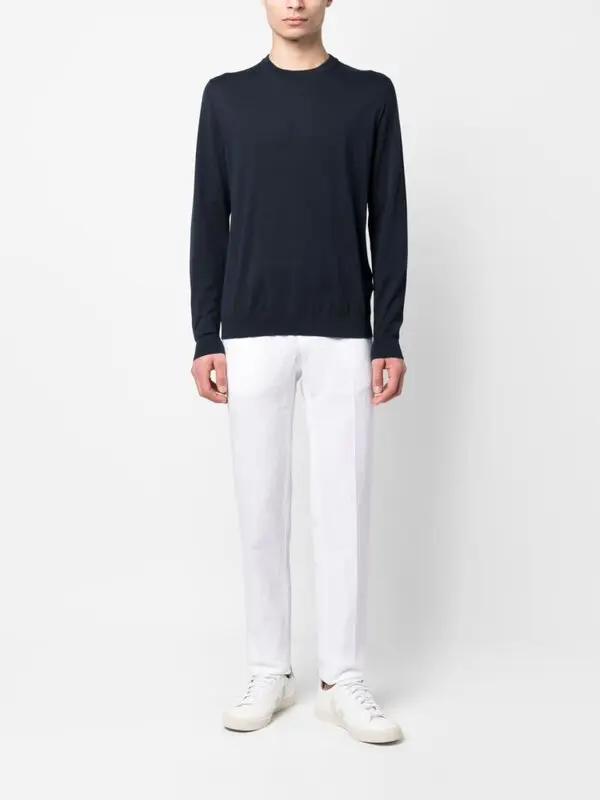 Incotex Straight-leg Linen-cotton Trousers