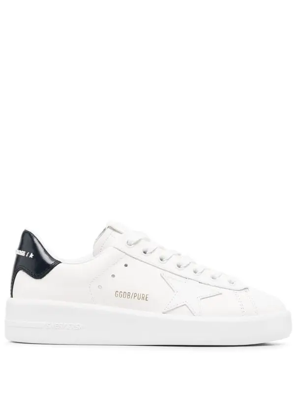 GOLDEN GOOSE Super-star Leather Sneakers - White