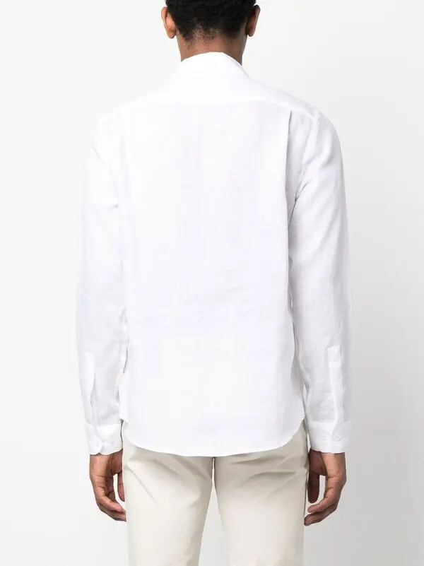 Orlebar Brown Long-sleeve Polo Shirt - White