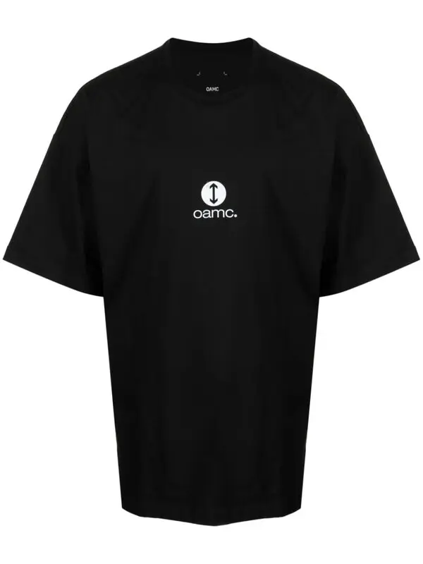 OAMC Photograph-patch Oversized T-shirt - Black