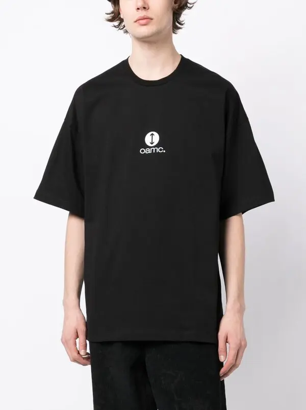OAMC Photograph-patch Oversized T-shirt - Black