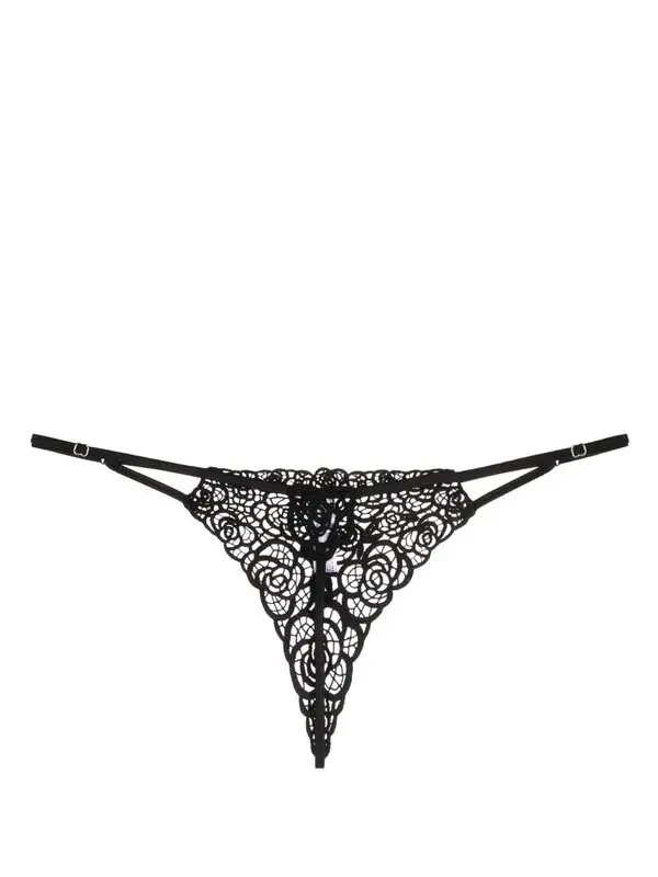 FLEUR DU MAL Fleur Guipure V-string