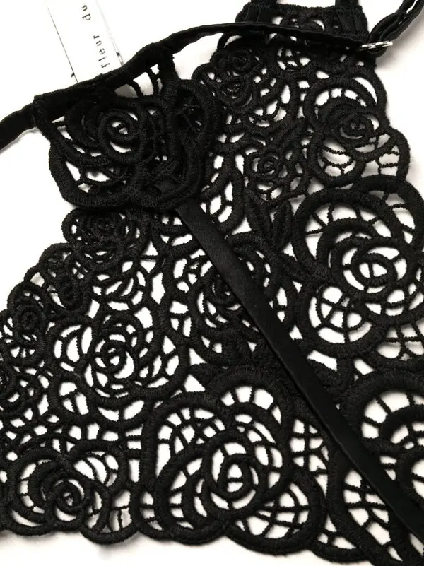 FLEUR DU MAL Fleur Guipure V-string
