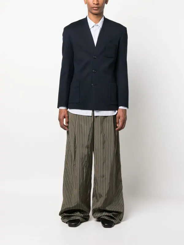 MAISON MARGIELA Milano-stitch Single-breasted Blazer