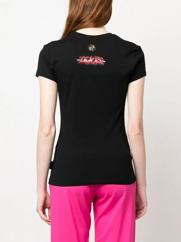 Philipp Plein Rhinestone-embellished Short-sleeve T-shirt