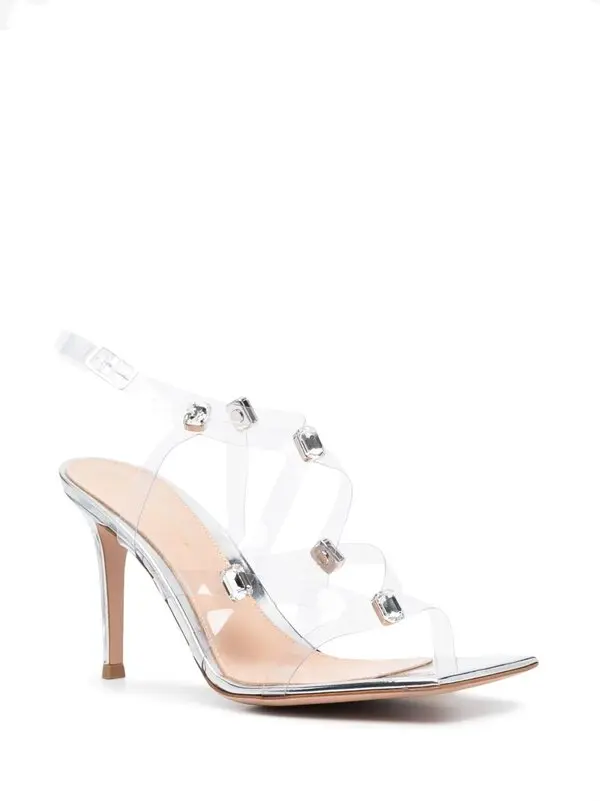 GIANVITO ROSSI Crystal Fever 85mm Sandals