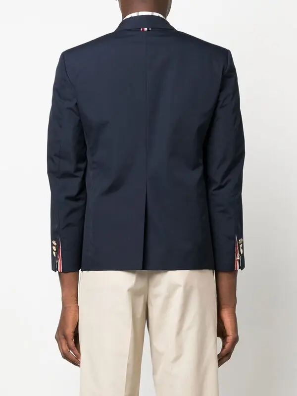 Thom Browne Single-breasted Cropped-sleeve Blazer
