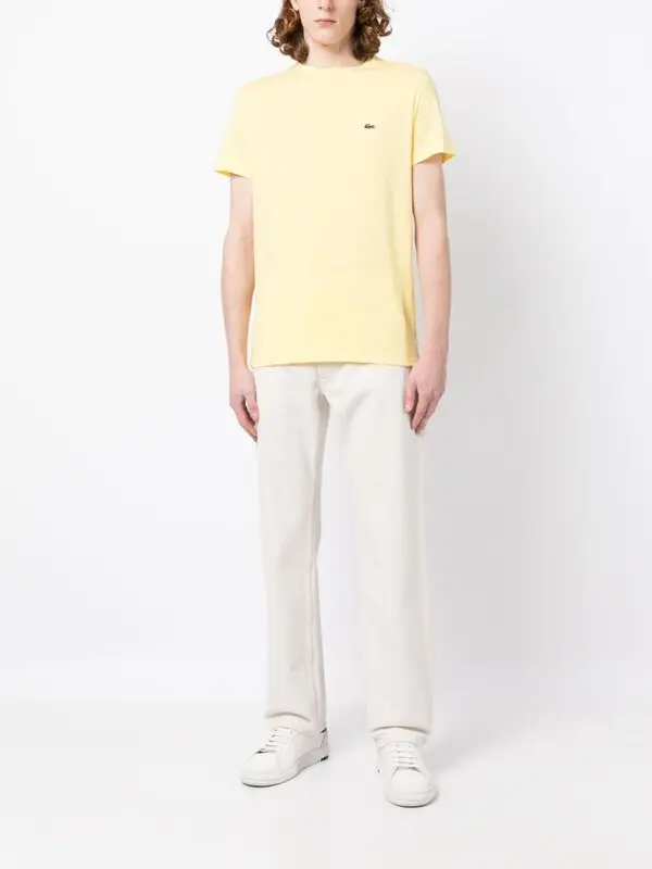 Lacoste Logo T-shirt - Yellow